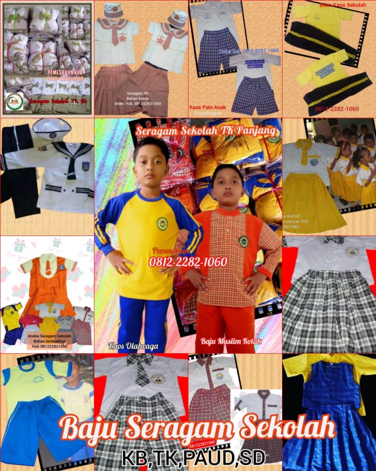 harga seragam sekolah anak SDIT di Ambon | 0812-2282-1060 konveksi baju ...